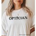 Retro Optician Shirt, Optician Gift, Optometry Retro Shirt, Optometry ...