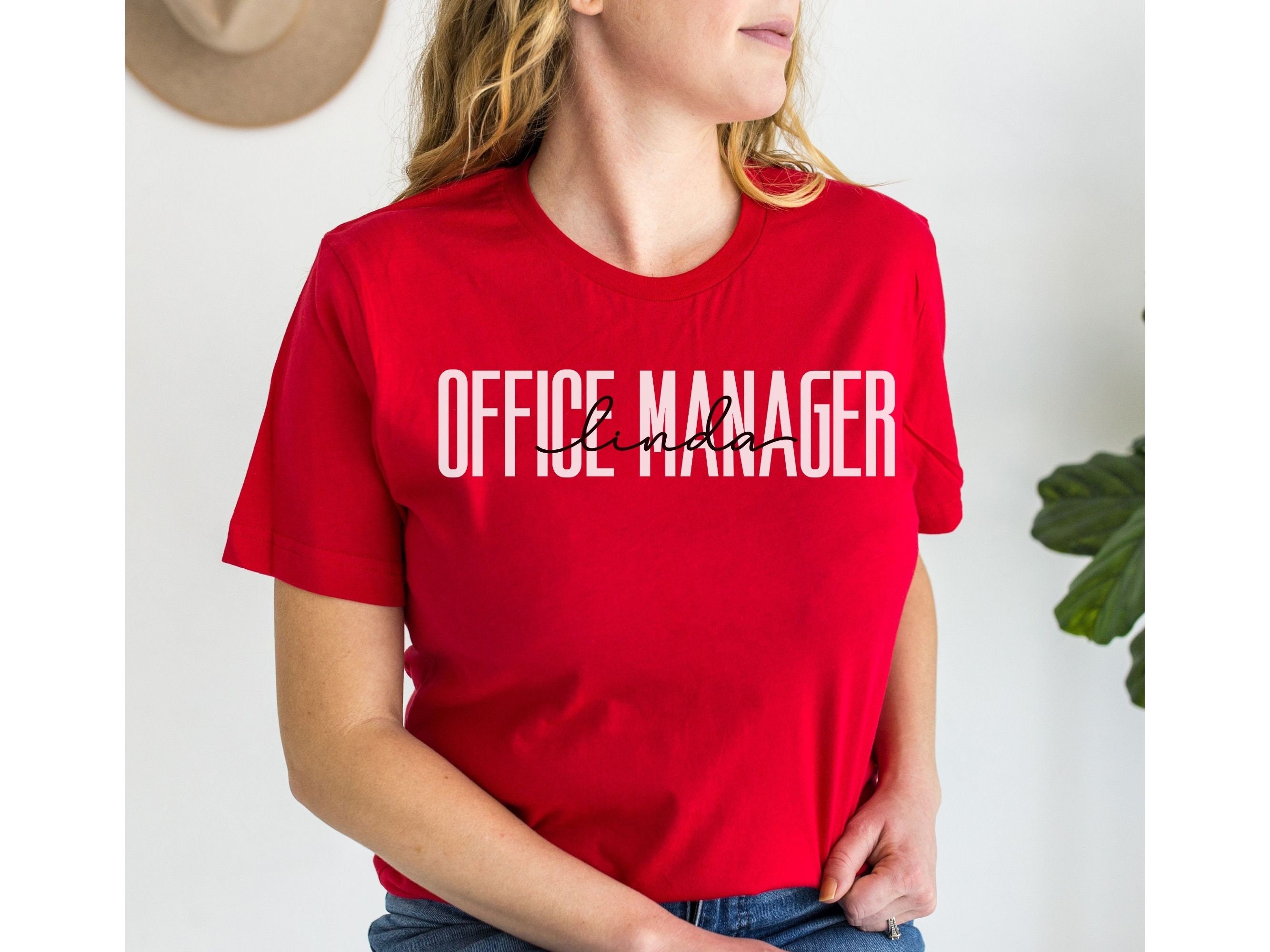 Personalized Office Manager Shirt Gift for Office Manager - Etsy
