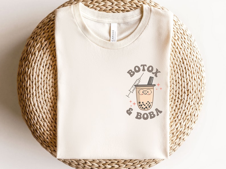 Funny Botox and Boba Shirt Botox Dealer Tshirt Botox - Etsy