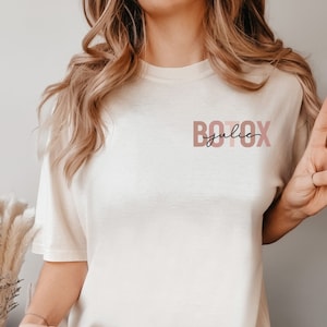 Personalized Nurse Injector Botox Shirt, Botox Dealer T-shirt, Botox ...