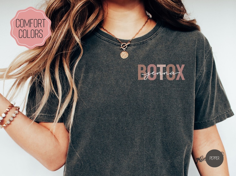 Personalized Nurse Injector Botox Shirt Botox Dealer T-shirt - Etsy