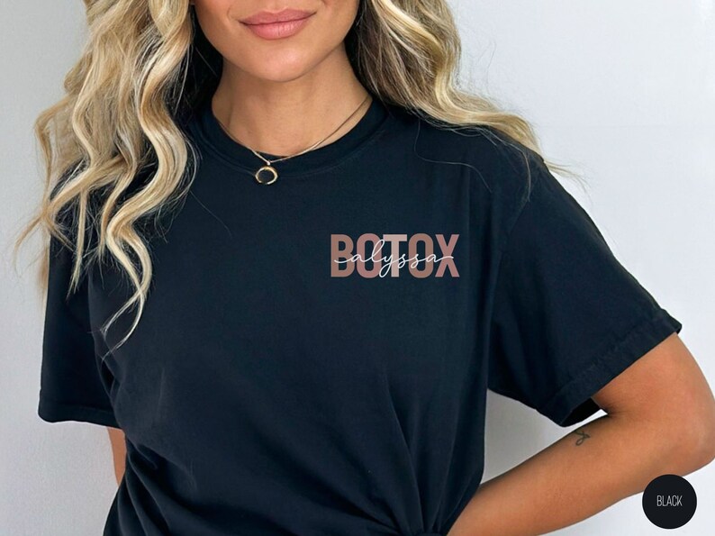 Personalized Nurse Injector Botox Shirt Botox Dealer T-shirt - Etsy