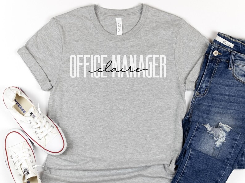 Personalized Office Manager Shirt Gift for Office Manager - Etsy