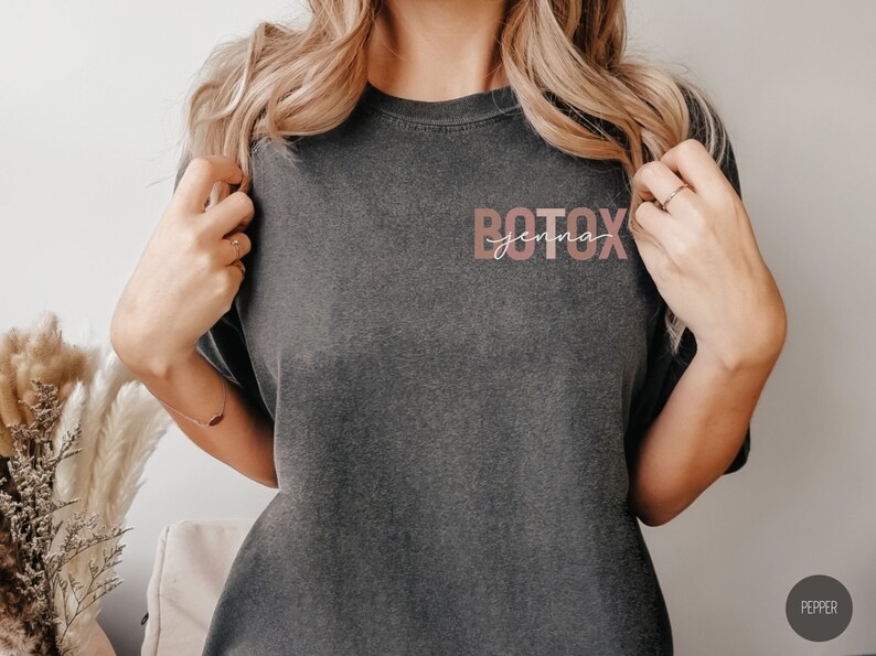 Personalized Nurse Injector Botox Shirt Botox Dealer T-shirt - Etsy