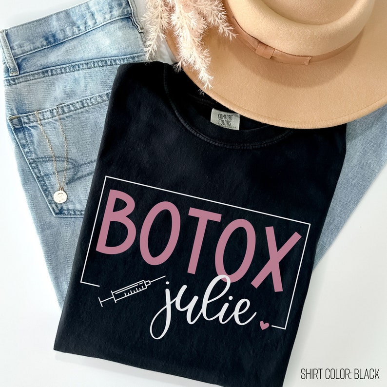 Personalized Botox Dealer Comfort Colors Shirt Aesthetic - Etsy