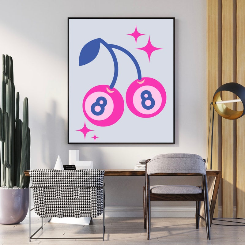 Cherry Eight Ball - Etsy
