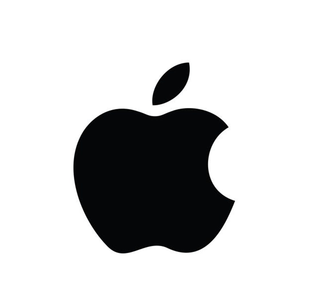 Black Apple Logo - Digital Prints - Etsy