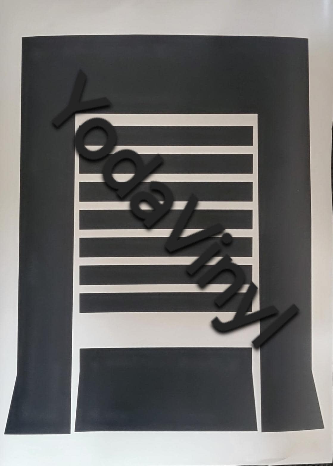 2024+ Toyota Tacoma / 2025+ Toyota 4runner Hood Scoop Decal With TRD ...