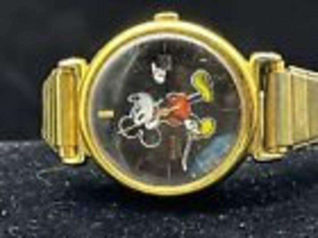 Vintage 1990 Pulsar Mickey Mouse Stretch Band Wristwatch - Etsy