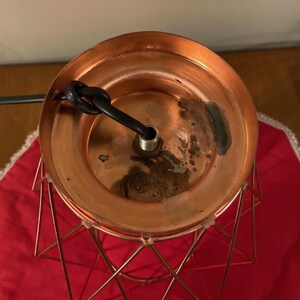 Unique Copper Wire Industrial Lamp, Perfect for Holiday Lighting With ...