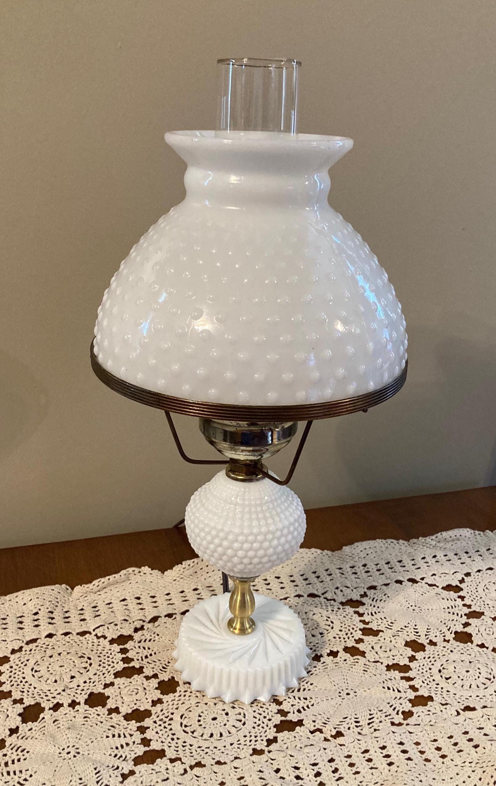 Lovely New Small Parlor Lamp Made From Vintage Reclaimed Parts, 17 ...