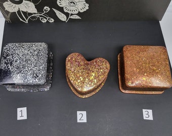 Fake Cake Jewelry Box, Handmade, Resin Box, Custom Gift, Epoxy Box ...