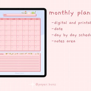 Cottagecore Digital Planner, Goodnotes Planner, iPad Planner Daily ...