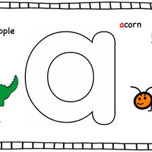 Letter Mats Lower Case - Etsy