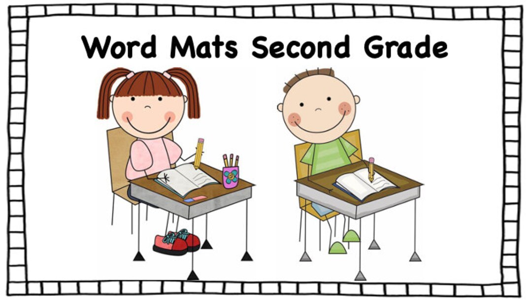 Second Grade Sight Word Trace/write Mats - Etsy
