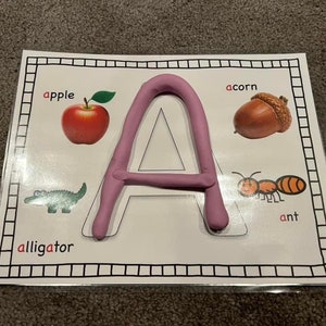 Capital Letter Mats - Etsy