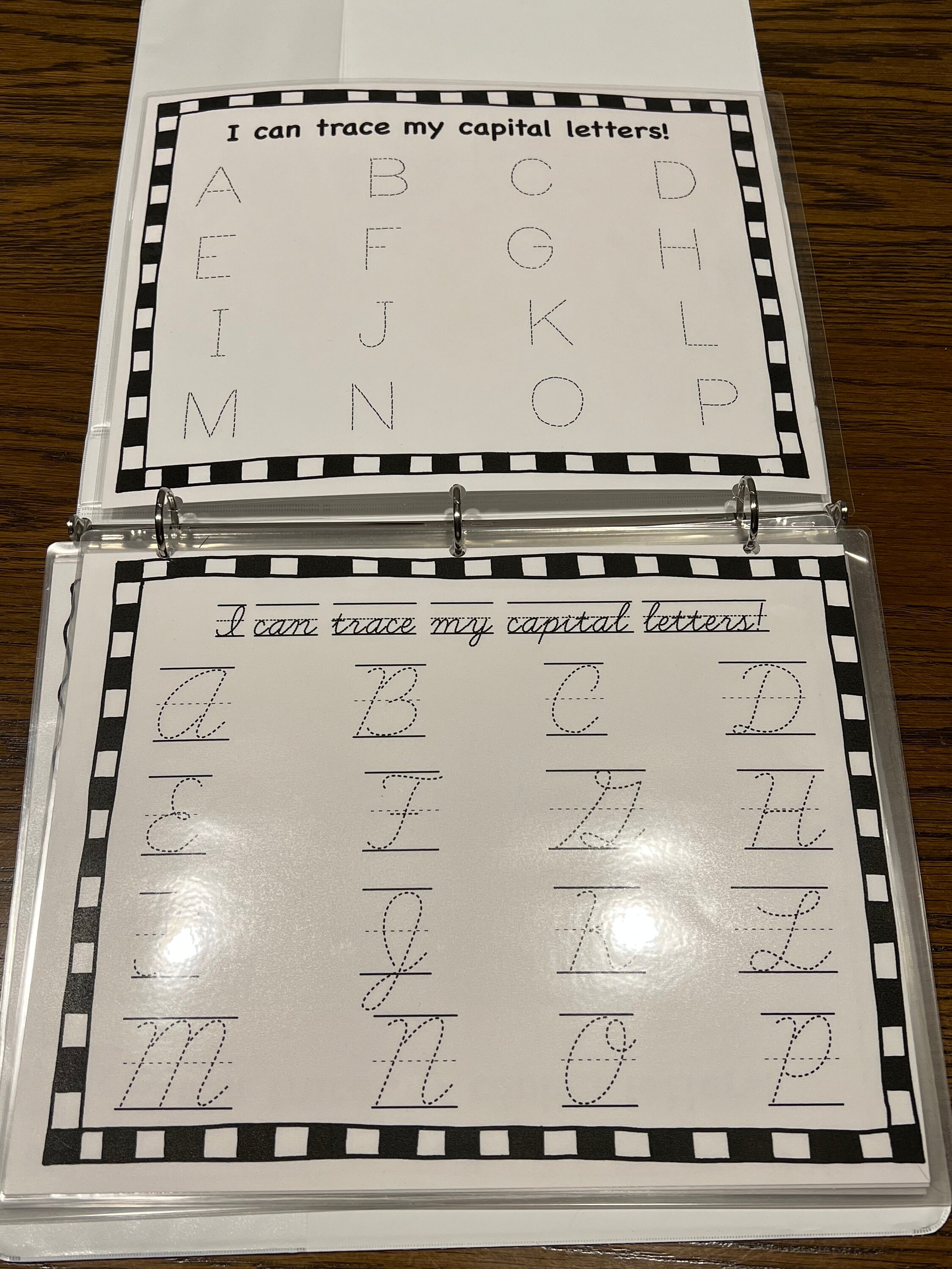 Cursive/print Tracing Binder - Etsy