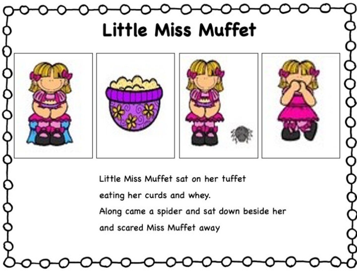 Nursery Rhyme Sequencing - Etsy
