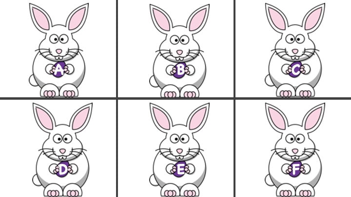Letter Match Game Rabbit and Carrot 3 Games Included ( Capital to ...