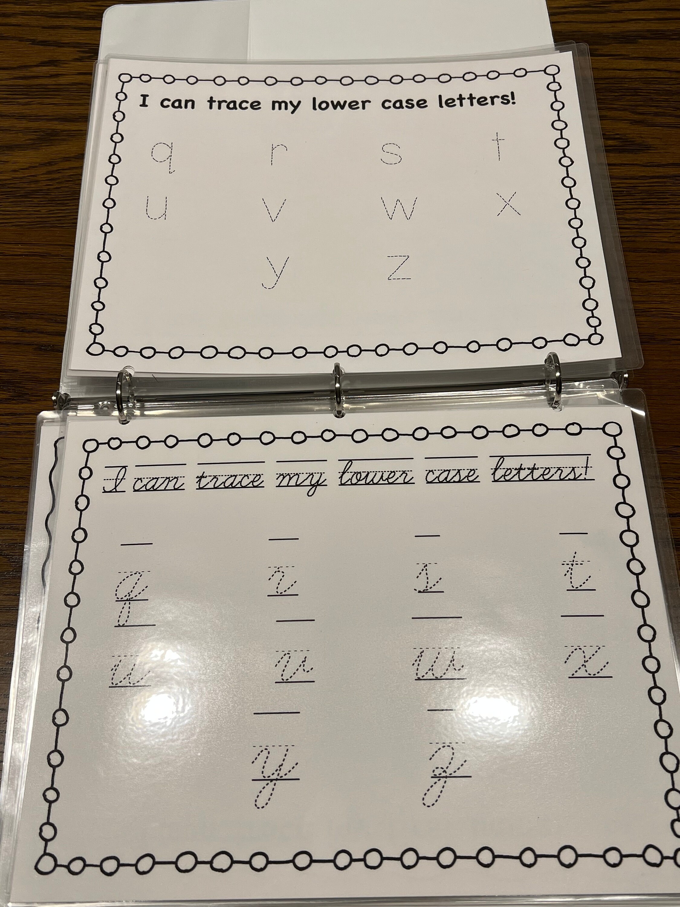 Cursive/print Tracing Binder - Etsy