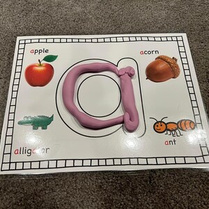 Letter Mats Lower Case - Etsy