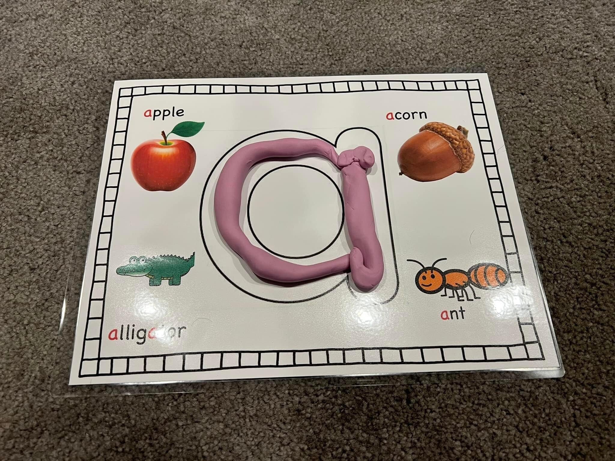 Letter Mats Lower Case - Etsy