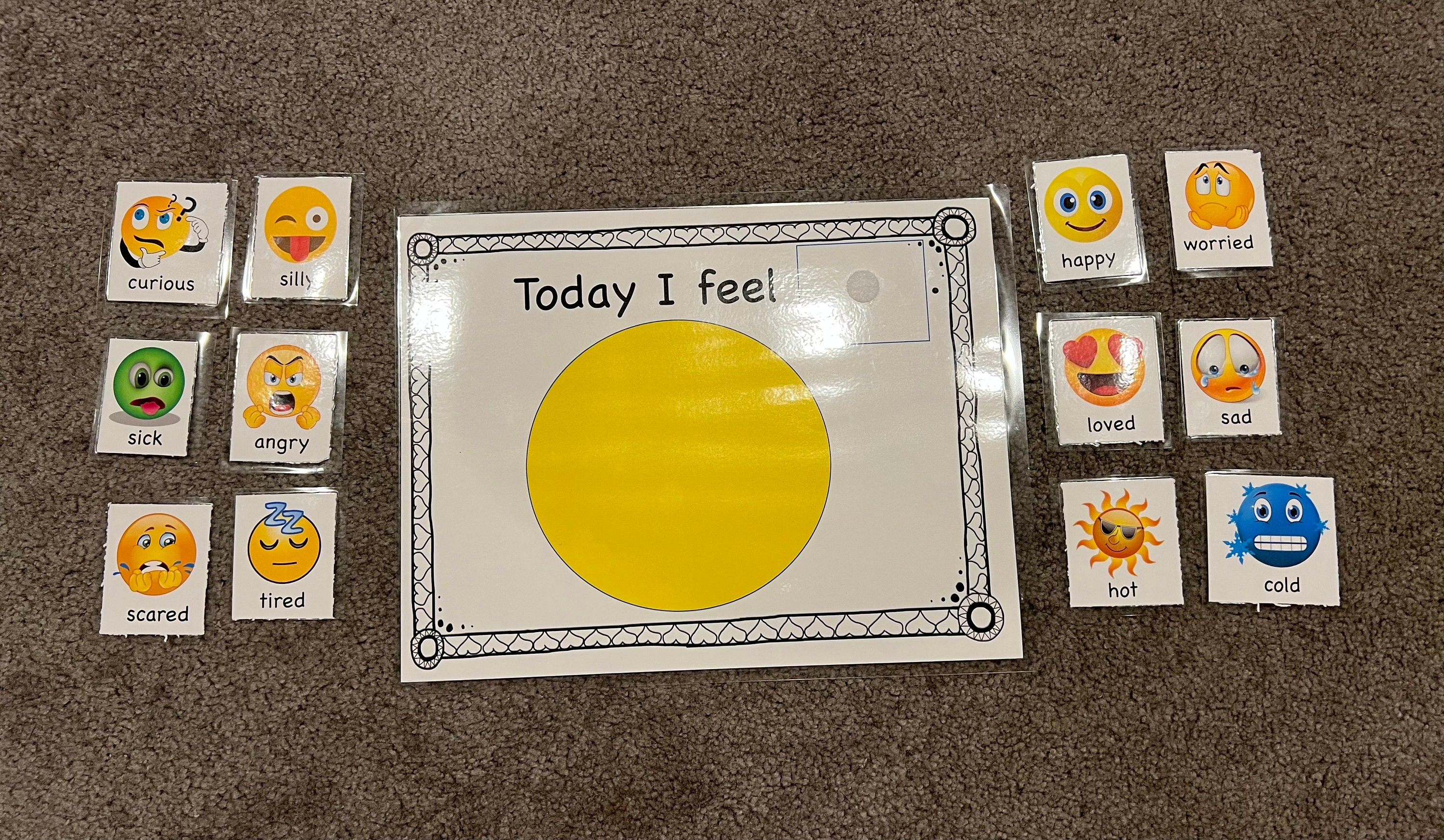 How Do You Feel? Emotions Game - Etsy