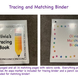 Tracing and Matching Binder - Etsy