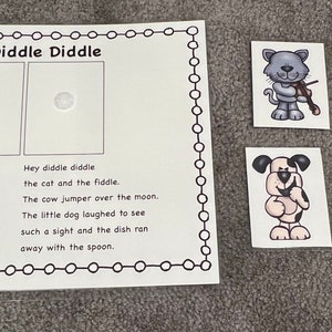 Nursery Rhyme Sequencing - Etsy