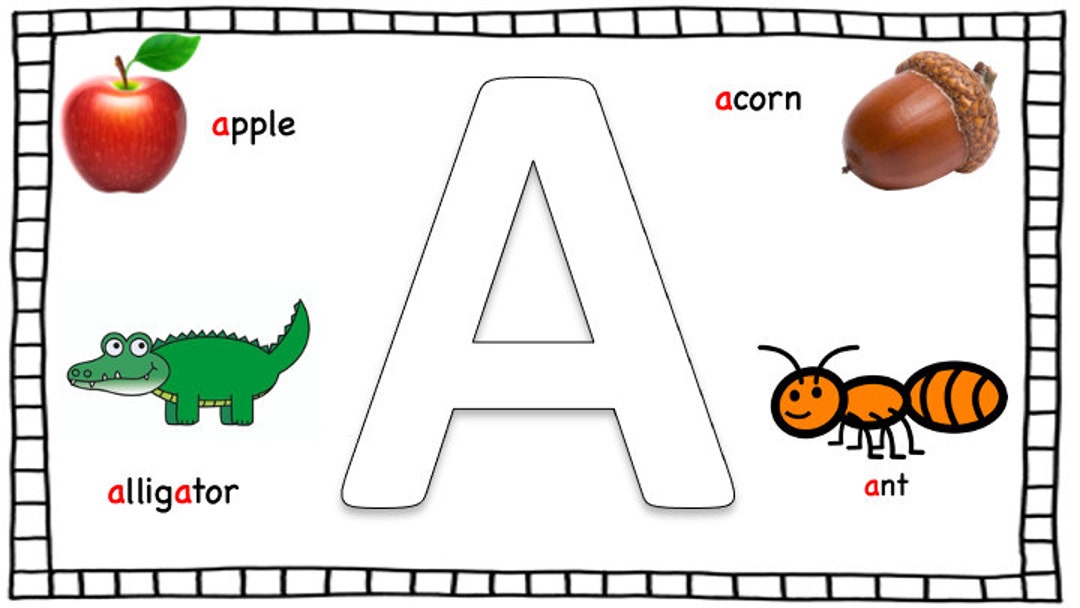 Capital Letter Mats - Etsy