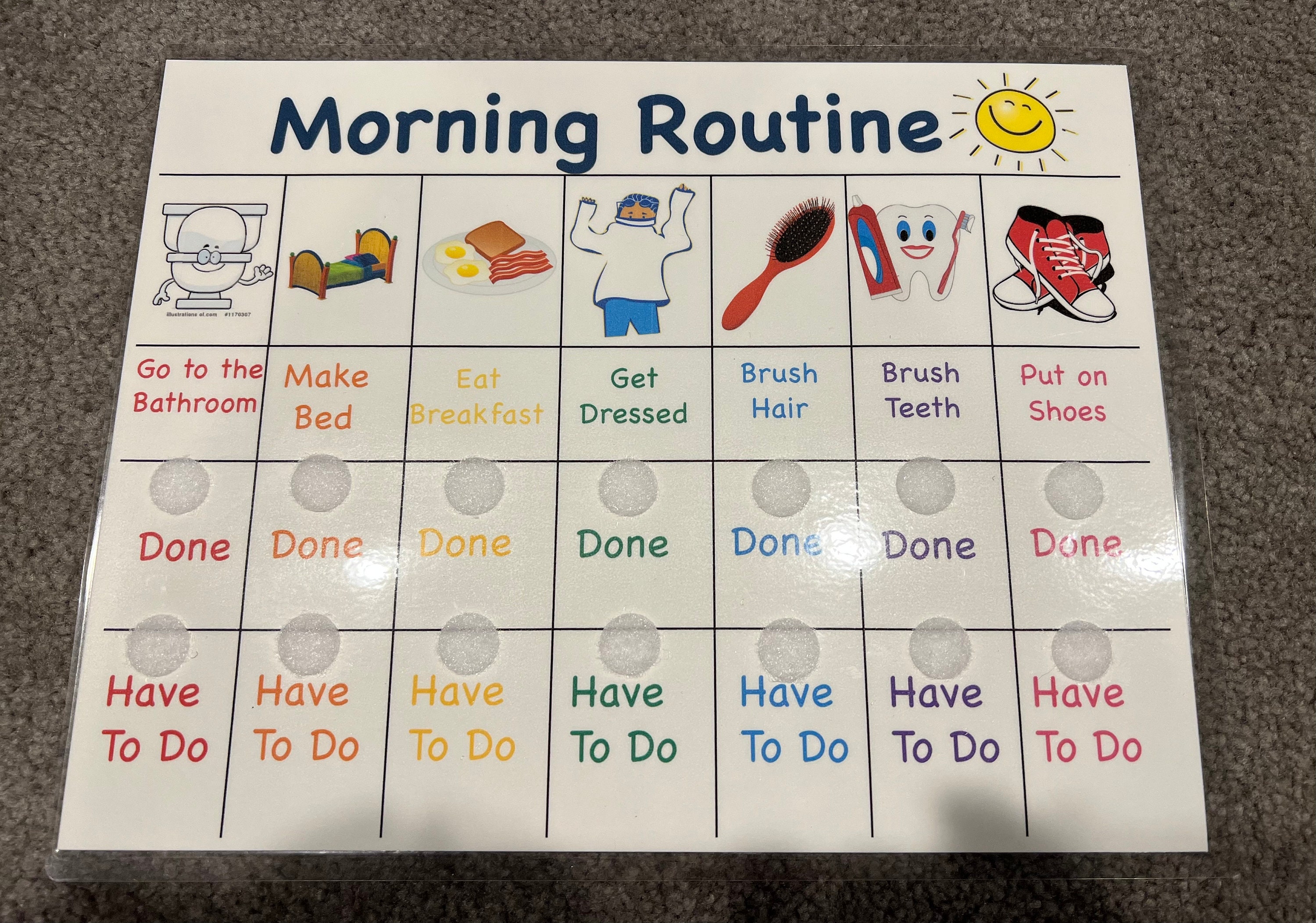 Morning and Bed Time Routine - Etsy