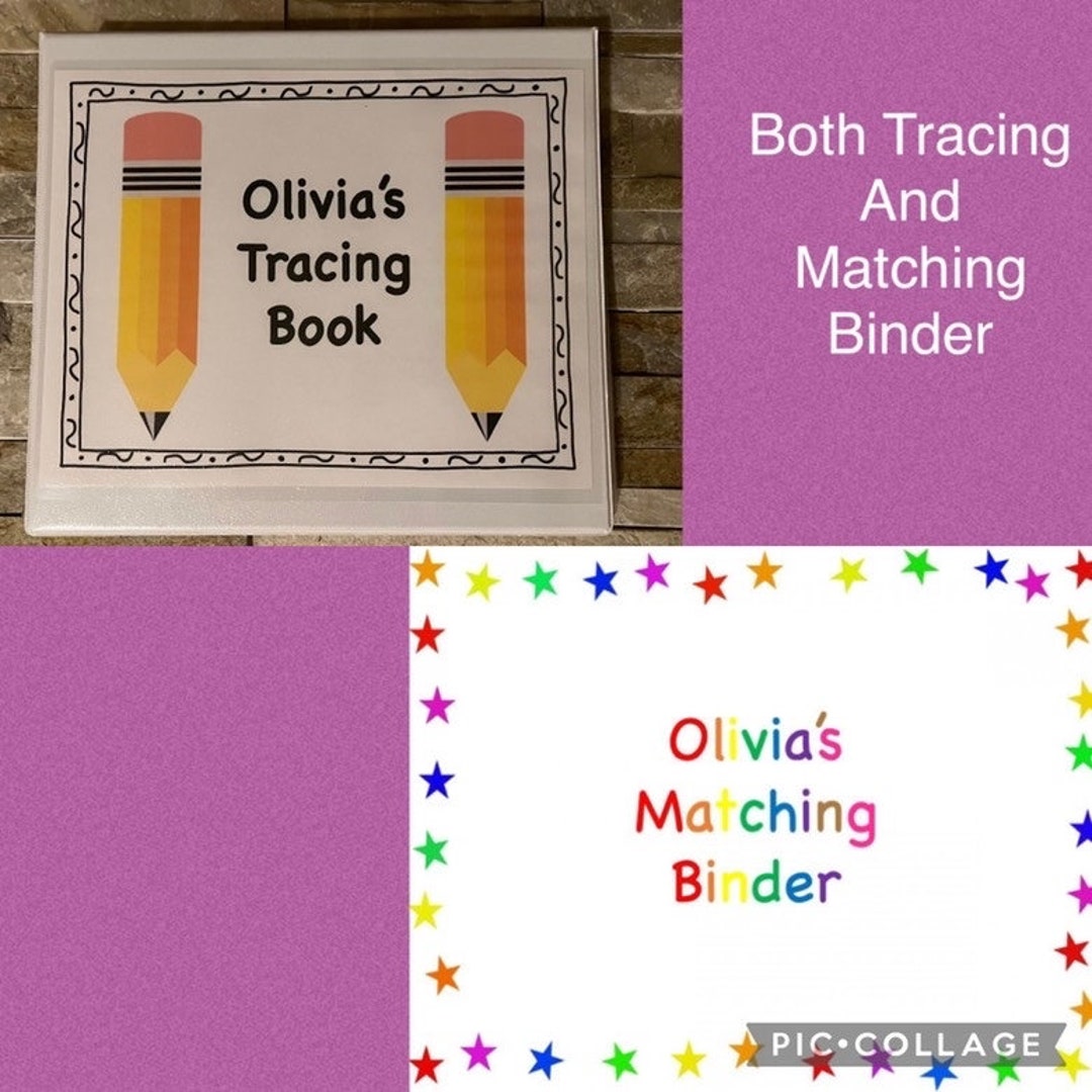 Tracing and Matching Binder - Etsy