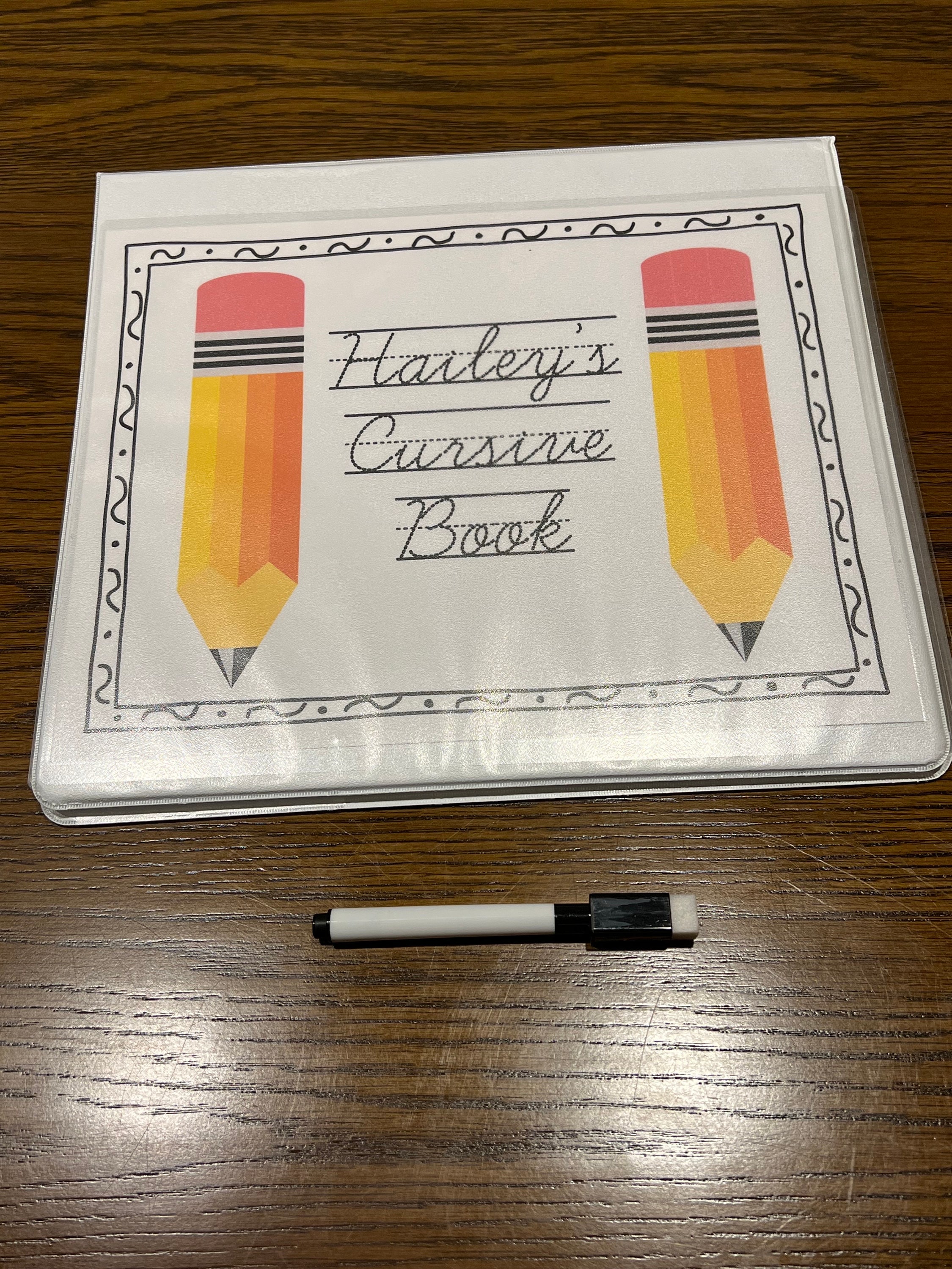 Cursive/print Tracing Binder - Etsy