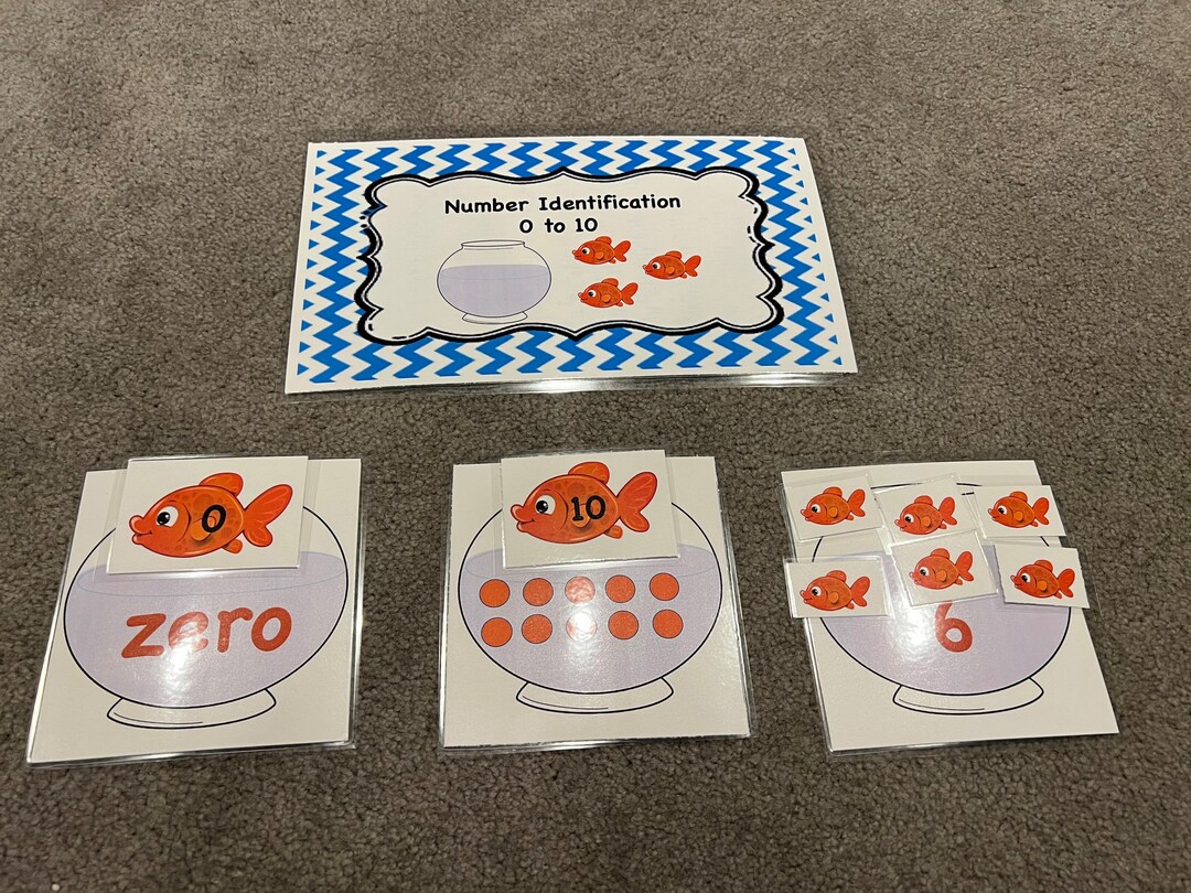 Number Identification 0 to 10 - Etsy
