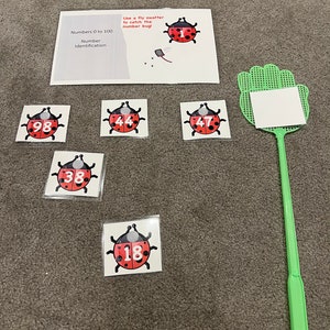 Ladybug Number Smash 0 to 100 - Etsy
