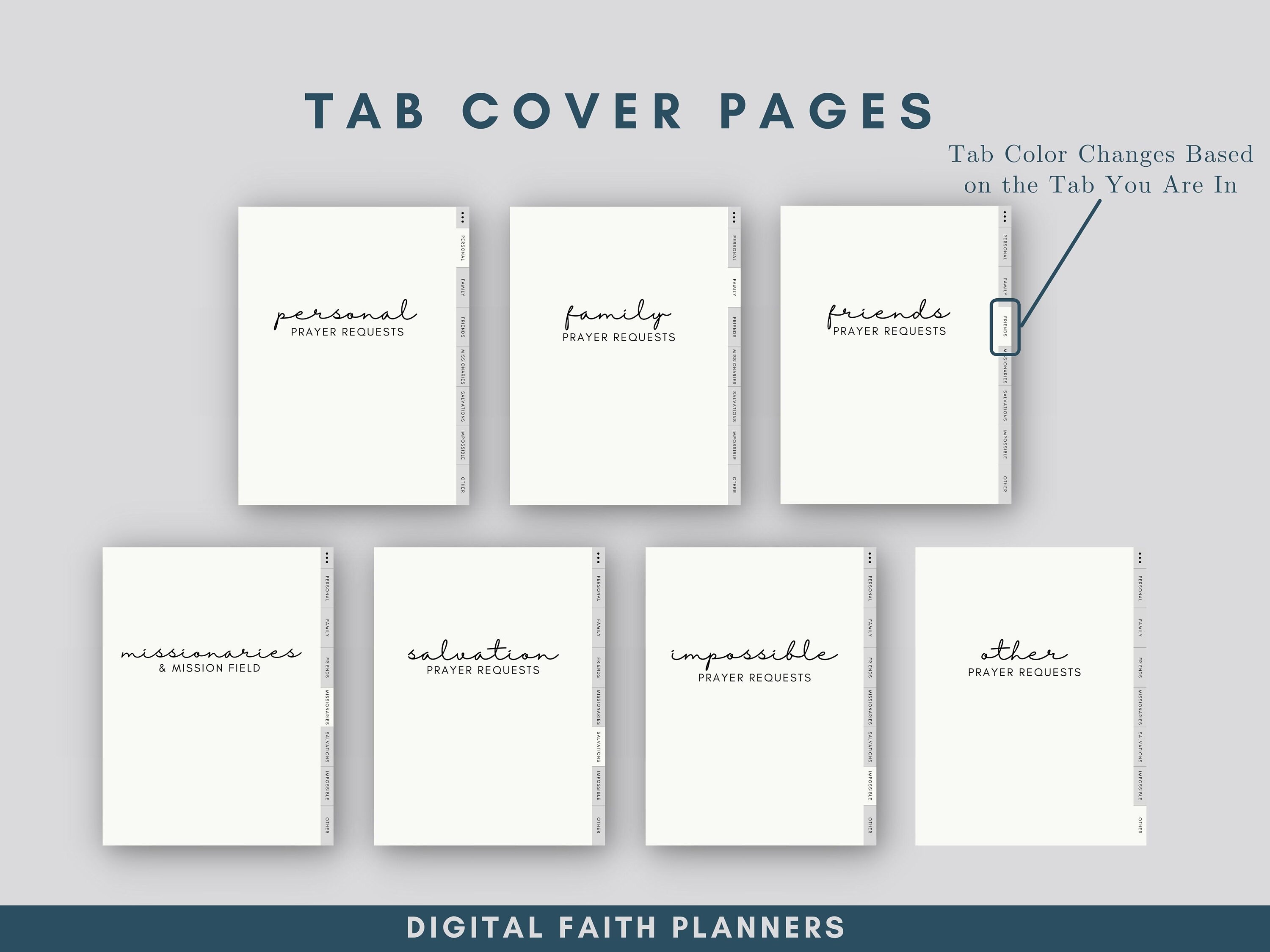 Digital Prayer Journal Faith Journal Instant Download - Etsy
