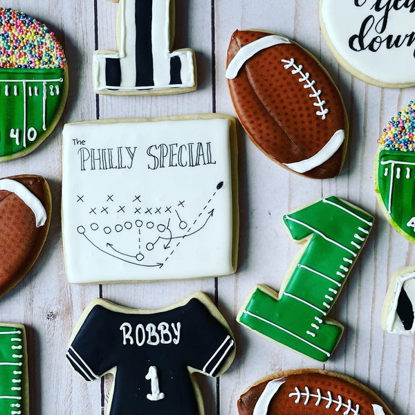 Football Cookies - Etsy