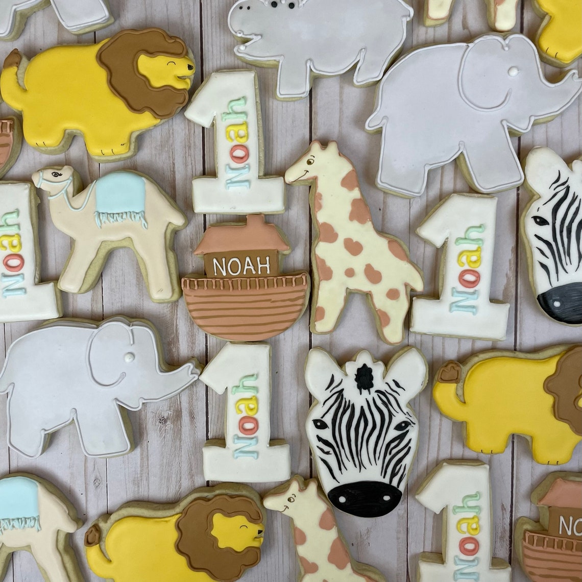 Noah's Ark Cookies - Etsy