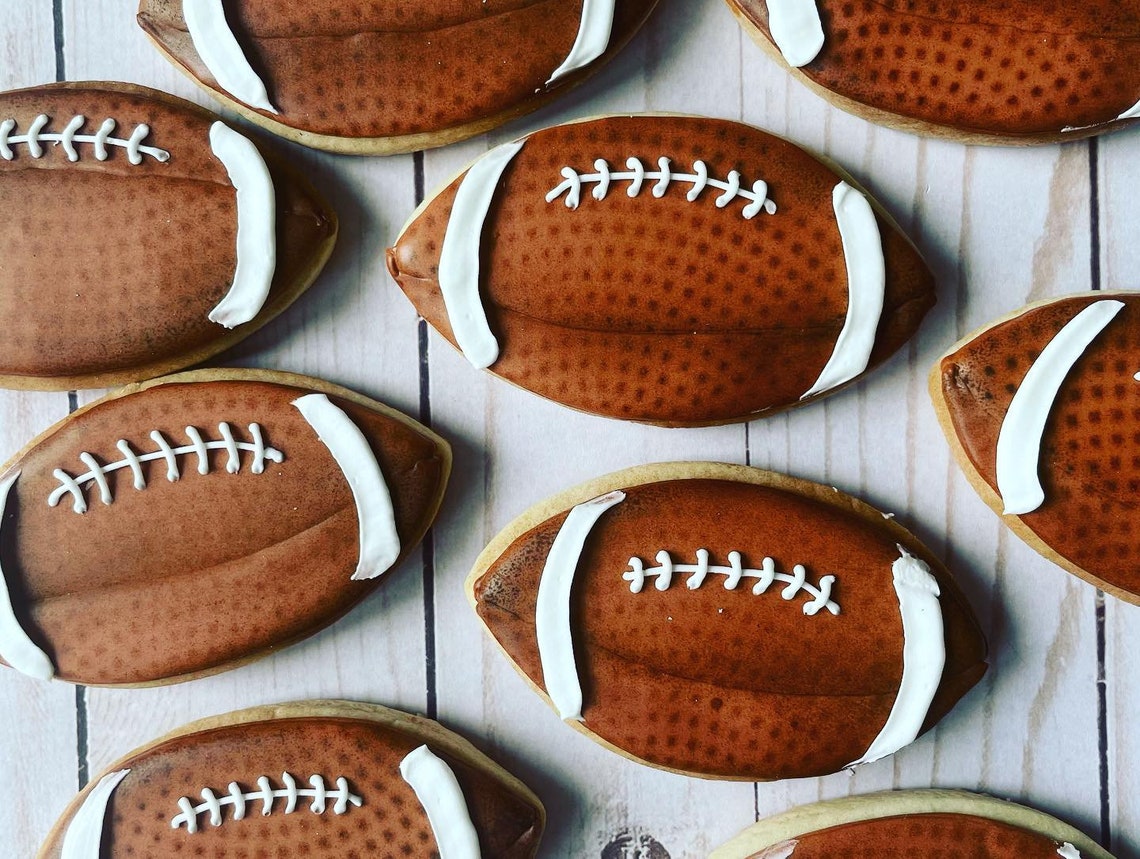 NFL & Football Cookies Personalized for Your Team - Etsy
