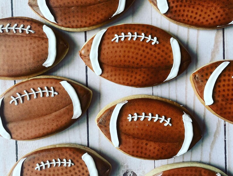 NFL & Football Cookies Personalized for Your Team - Etsy