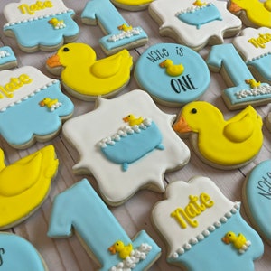 Rubber Ducky Theme Cookies - Etsy
