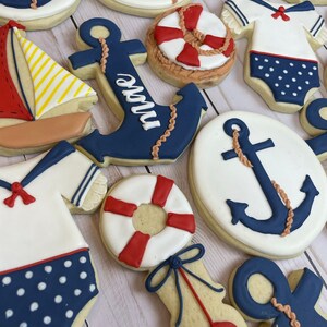Nautical Themed Cookies Party Favor - Modify for Your Event (birthday ...