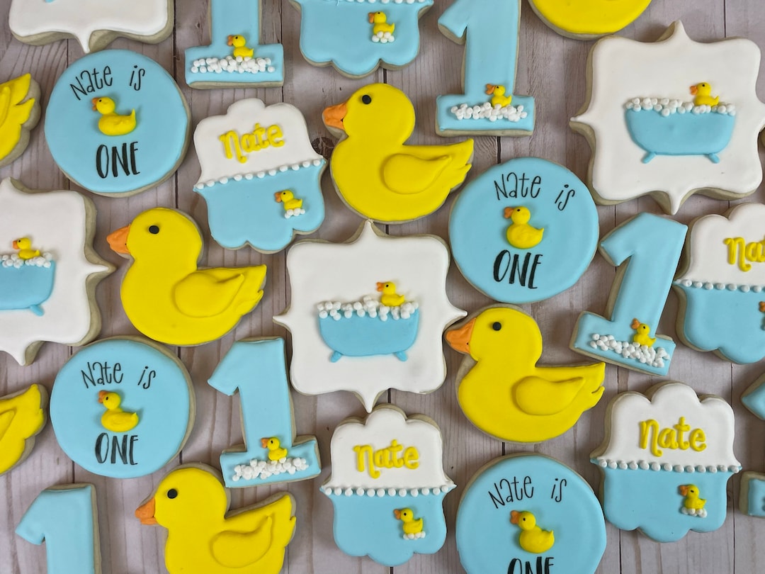 Rubber Ducky Theme Cookies - Etsy