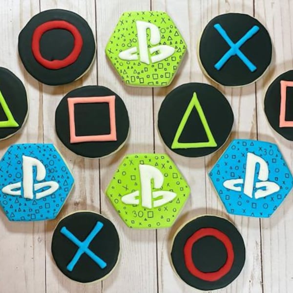Playstation Cookies - Etsy