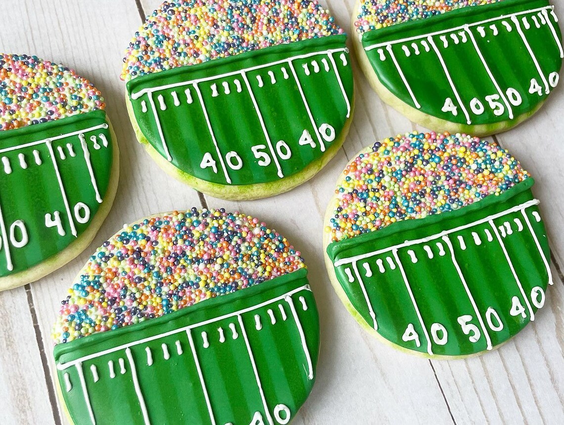 NFL & Football Cookies Personalized for Your Team - Etsy