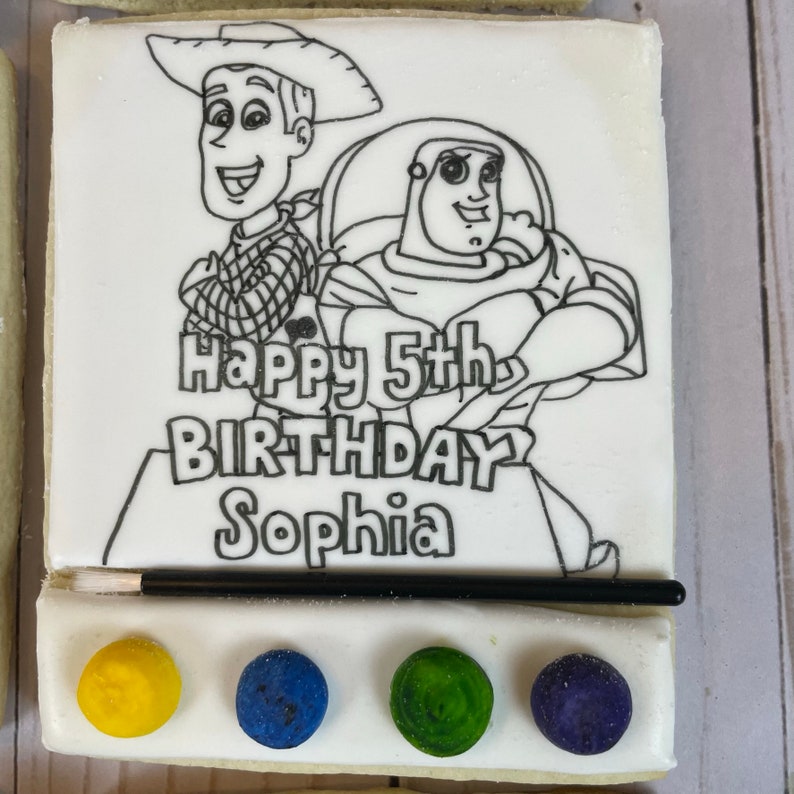 Paint Your Own Cookies Personalized for Your Theme - Etsy