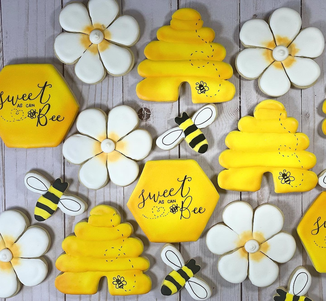 Bee Cookies - Etsy