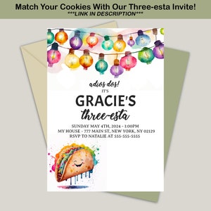 Three Esta Birthday Cookies - Etsy