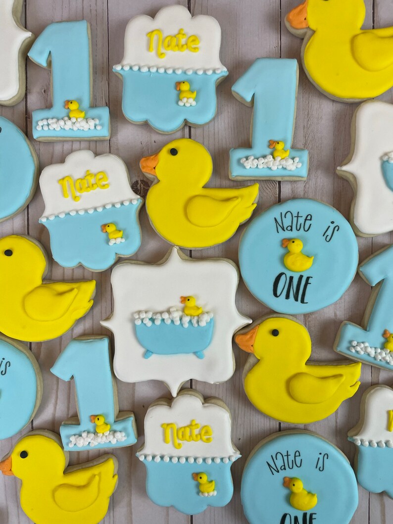 Rubber Ducky Theme Cookies - Etsy