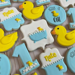 Rubber Ducky Theme Cookies - Etsy